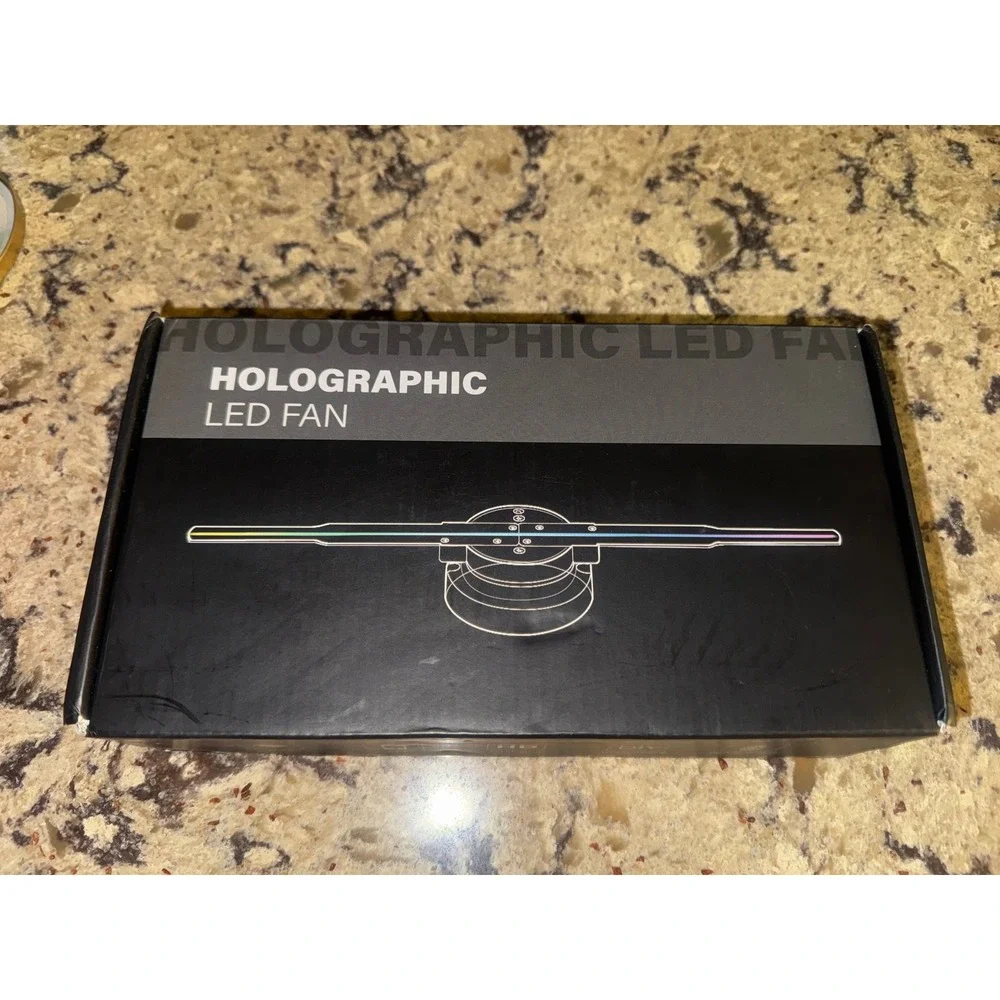 Holoscope | Other | Holoscope 42cm 3d Hologram Advertising Fan Led Wifi ...